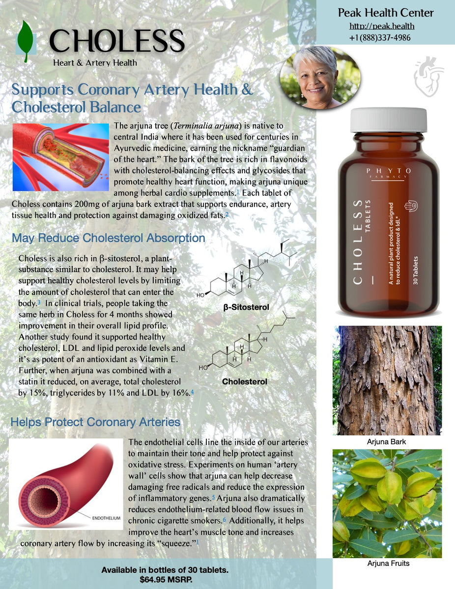Choless: Supports Cholesterol Balance & Coronary Artery Health